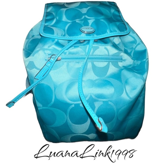 Coach | Bags | Coach Getaway Signature Packable Backpack F378 Rare ...